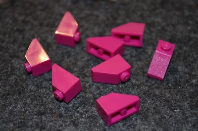 (8) 1x2 Bright Reddish Violet Standard Slope Bricks ~ Lego ~ NEW | eBay