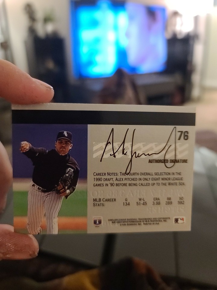 1995 Studio Baseball #76 Alex Fernandez | eBay