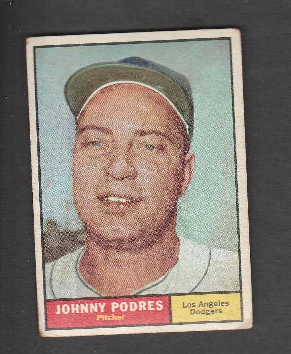 JOHNNY PODRES #109 1961 TOPPS BASEBALL MID-GRADE**** | eBay