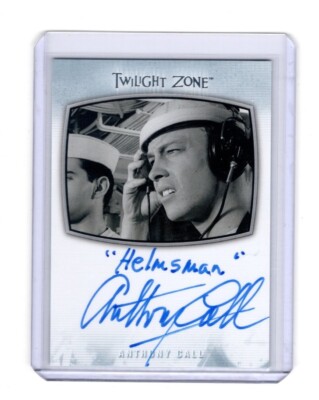 2020 TWILIGHT ZONE ANTHONY CALL #AI-33 AUTOGRAPH "HELMSMAN" INSCRIPTION ...