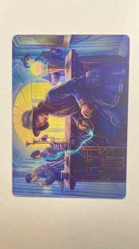 MTG Streets of New Capenna Art Series Wiretapping Art Card 15/81 | eBay