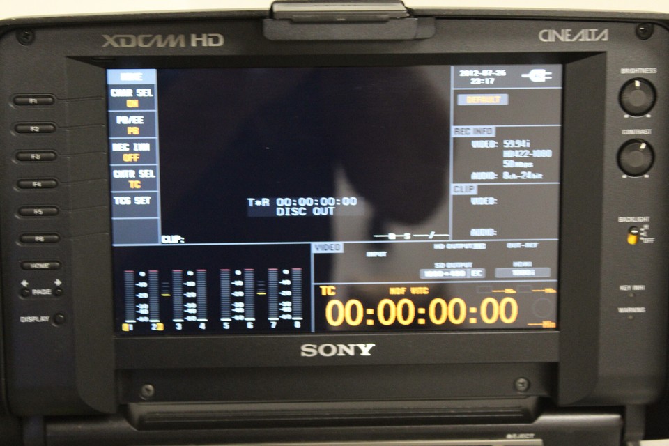 Sony PDW-HR1 XDCAM Portable Disc Field Recorder HD422 Dual Layer Fully ...