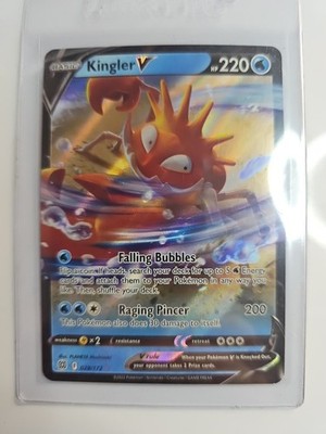 Kingler v 28/172 Pokemon SW&SH Brilliant Stars 2022 | eBay