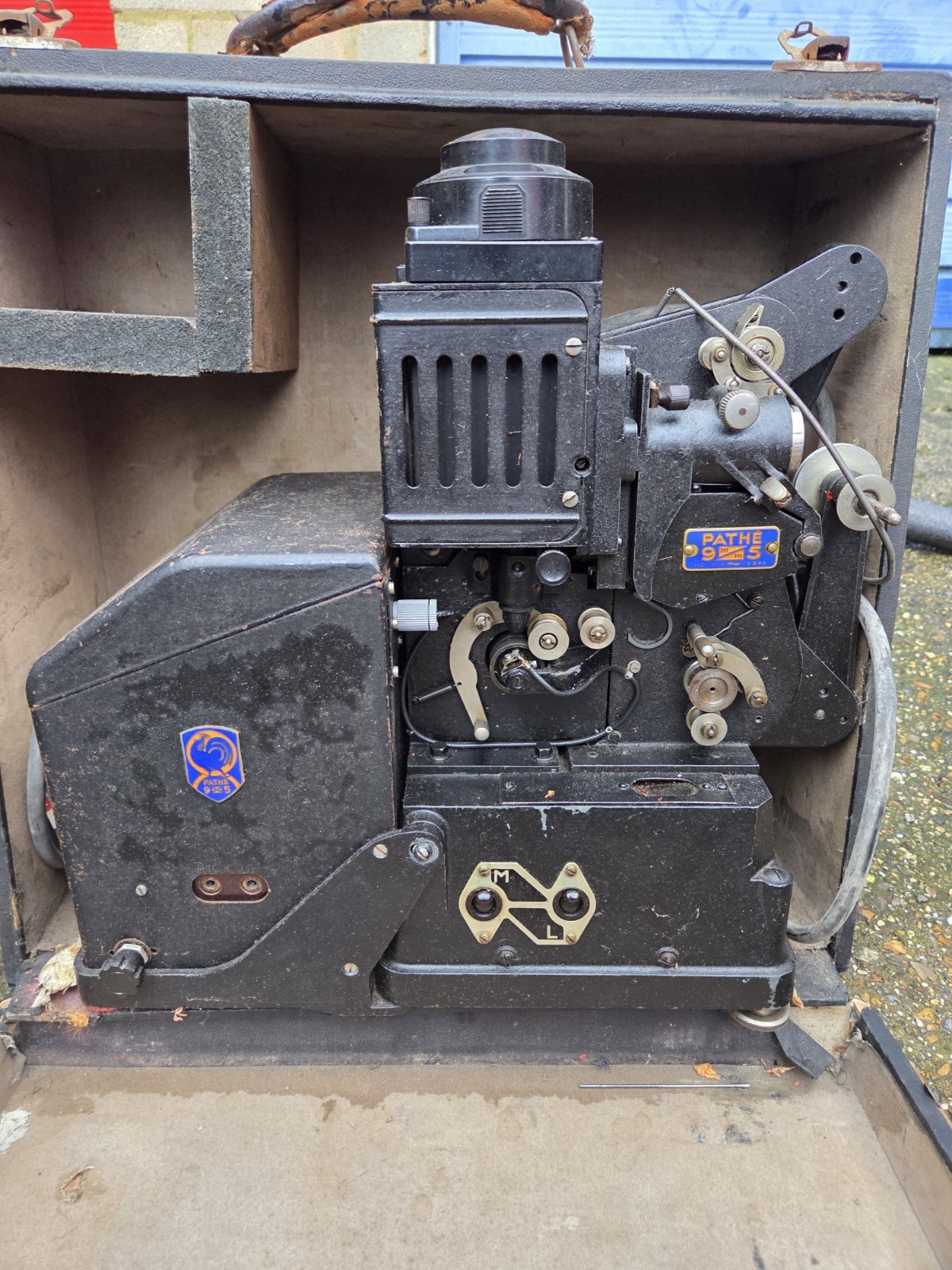 Vintage Pathe VOX Film Projector 9.5mm Sound on Film 1938 | eBay UK