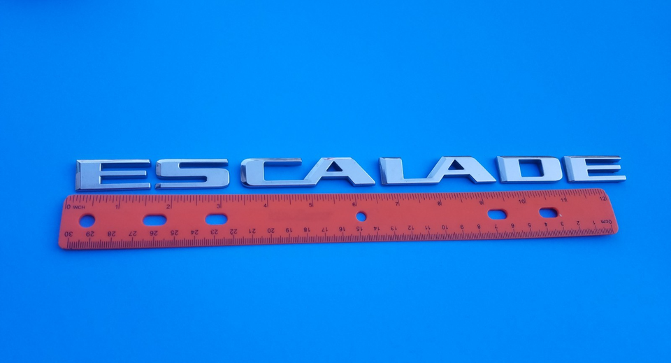 2015-2026 CADILLAC ESCALADE SIDE REAR EMBLEM LOGO BADGE SYMBOL SIGN OEM ...