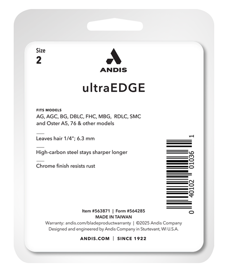 Andis UltraEdge Barber Stylist DETACHABLE BLADE*Fit Excel,Supra,BGR ...