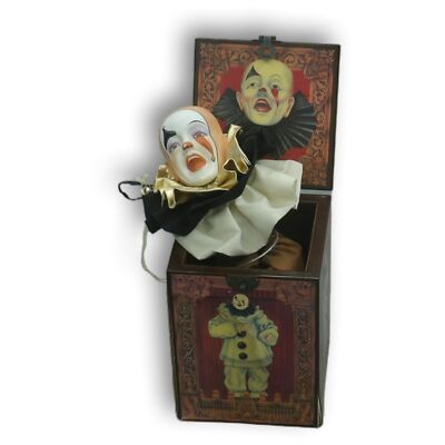 Vintage Decorative Pagliacci Limited Edition Music Jack In The Box By ...