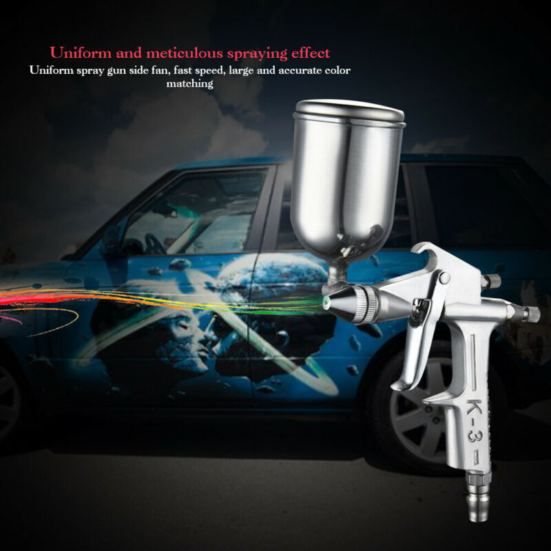 Mini Air Spray Gun 0.5mm HVLP Car Detail Touch Up Paint Sprayer Repair ...