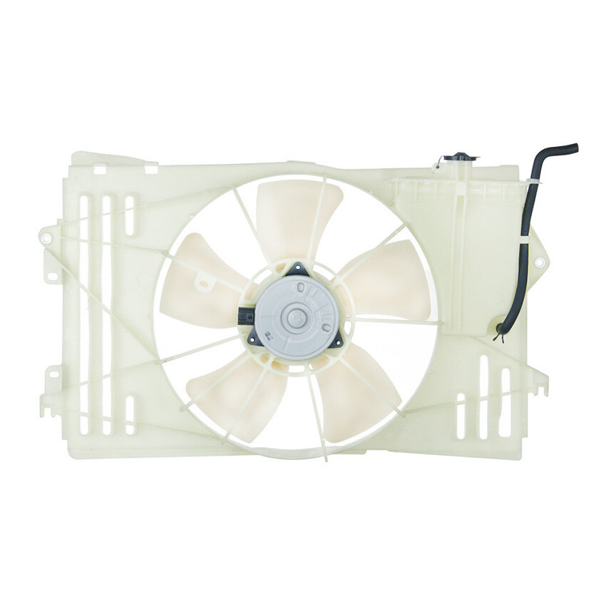 NEW DUAL RADIATOR AND CONDENSER FAN FITS TOYOTA COROLLA 2006-2008 16361 ...