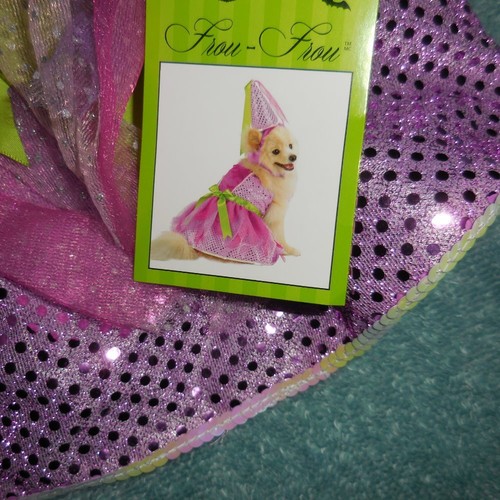 nwt Frou Frou princess sequin tulle dog outfit medium free ship USA | eBay