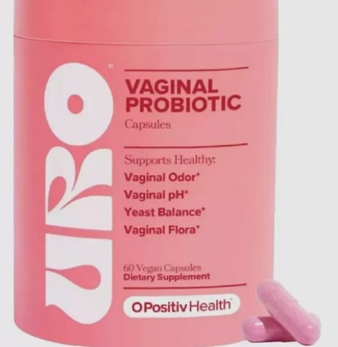 URO O Positiv Vaginal Probiotics 60 COUNT Women pH Balance with ...