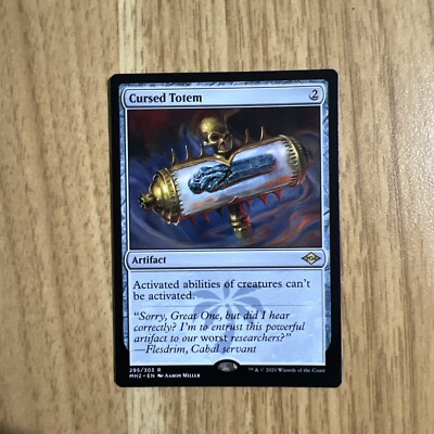 Cursed Totem - MTG - Magic The Gathering - Modern Horizons 2 - NM | eBay