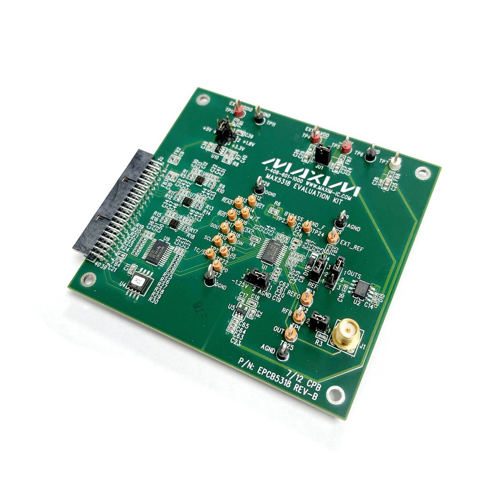 MAXIM MAX5318 EVALUATION KIT PCB New SMA Connectors for Waveform ...