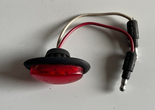 47962 Genuine Grote Micronova Led Marker Lamp Red Oval With Grommet OEM ...