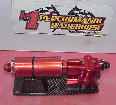 Waterman Cable Driven Fuel Pump with Peterson Fuel Filter & Carbon ...
