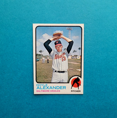 1973 Topps #109 Doyle Alexander Baltimore Orioles Baseball Card Near ...