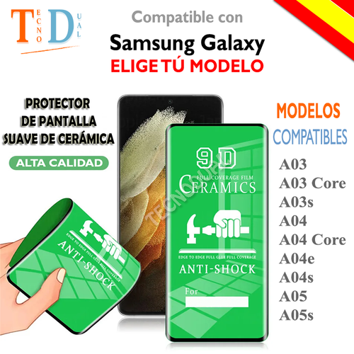 Protection d'écran Samsung A03 A03s A04 A04s Core A05 A05s qualité 9D ...
