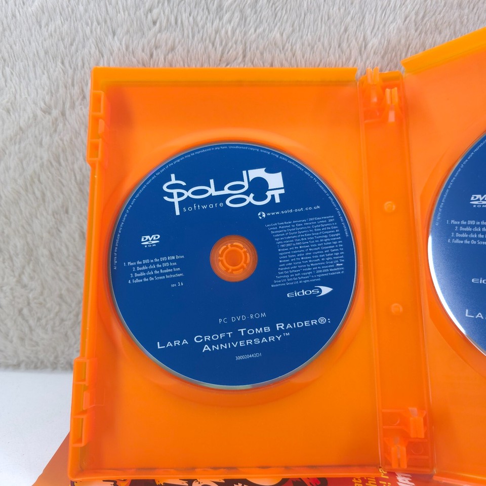 Tomb Raider 2 in 1 Anniversary & Legend (PC DVD) Tested Complete Free ...