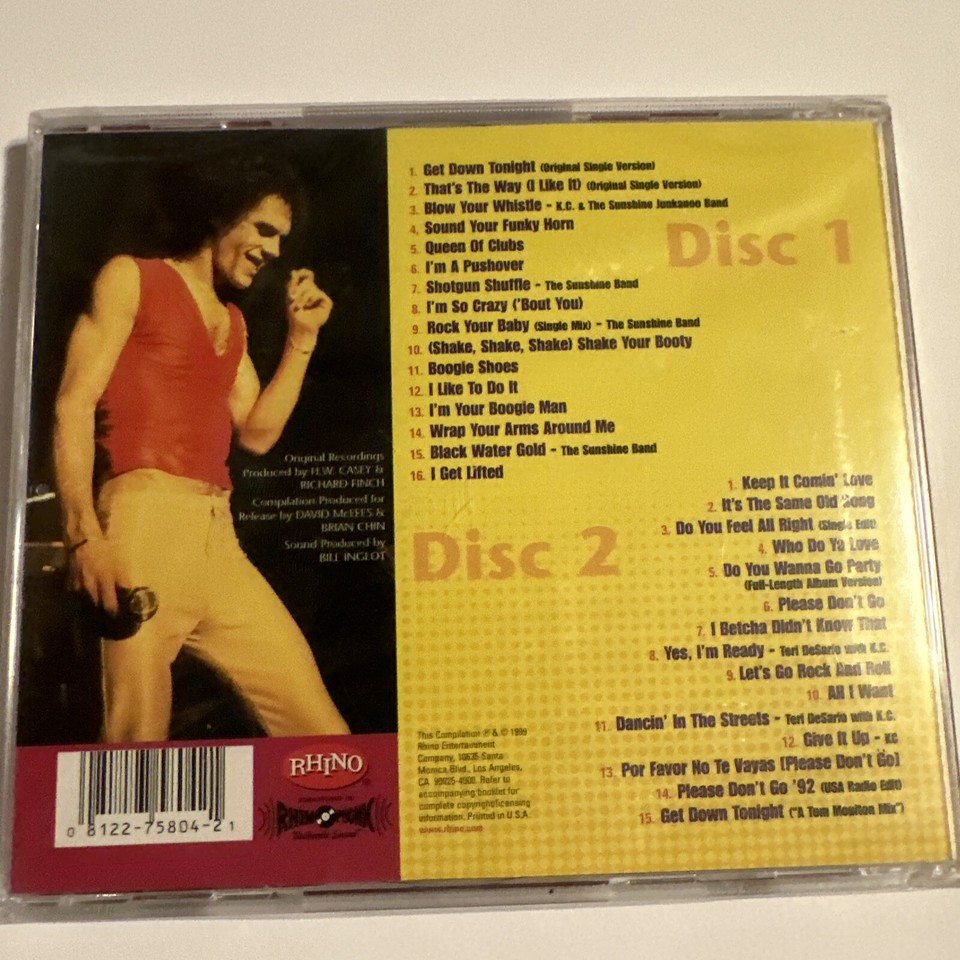 25th Anniversary Edition by K.C. & the Sunshine Band (CD, 1999 ...