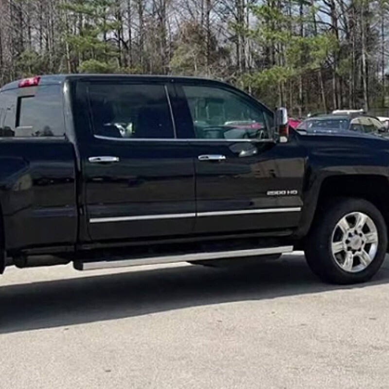 Chrome Silver Side 2500 HD Emblems For Silverado Sierra Door Fender ...