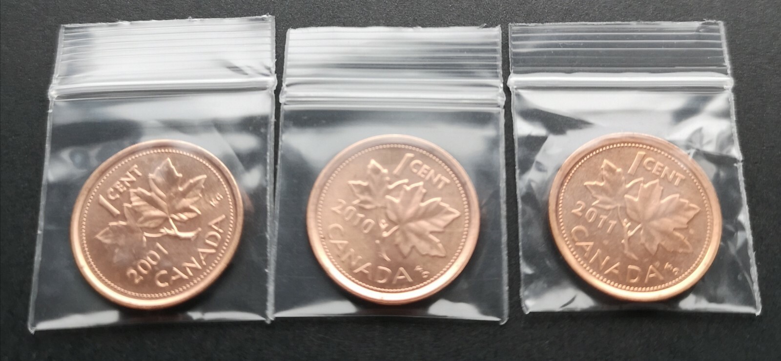 CANADA 2001 - 2010 - 2011 NON MAGNETIC ONE CENT *** | eBay