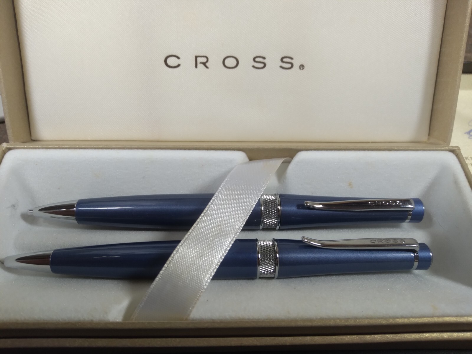 2 Sets Vintage Cross Pens and Pencils with Boxes | eBay