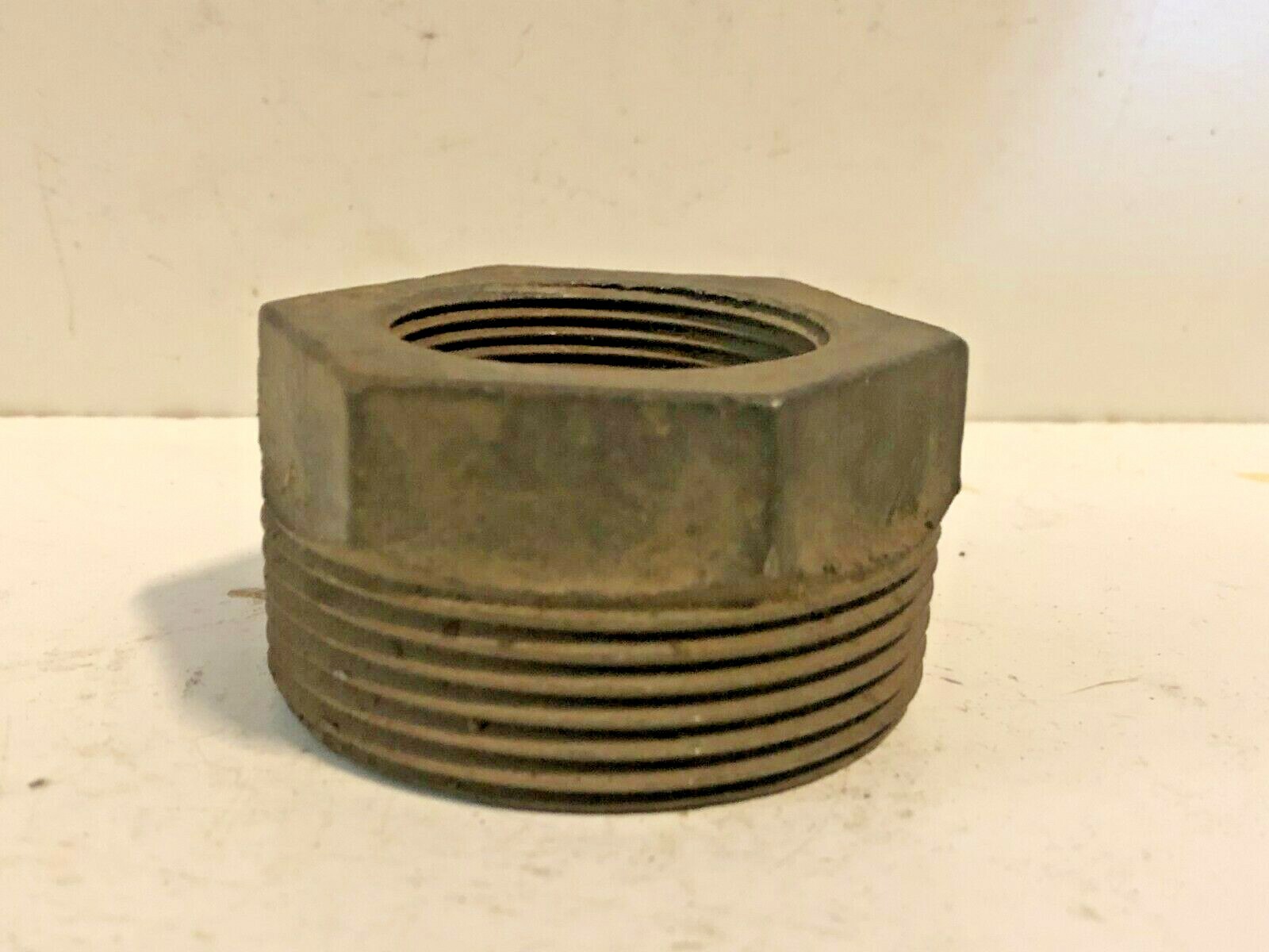 2 1/2" x 1 1/2" x 1 1/2" XH Black Double Tap Bushing | eBay