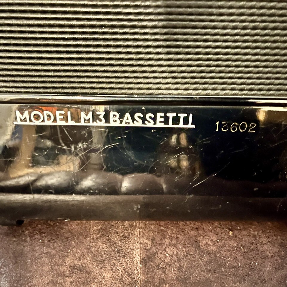 giulietti accordion Model M3 Bassetti | eBay