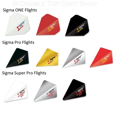 Unicorn Sigma 100 Delta Dart Flights - ONE - Pro - Super Pro - Full ...