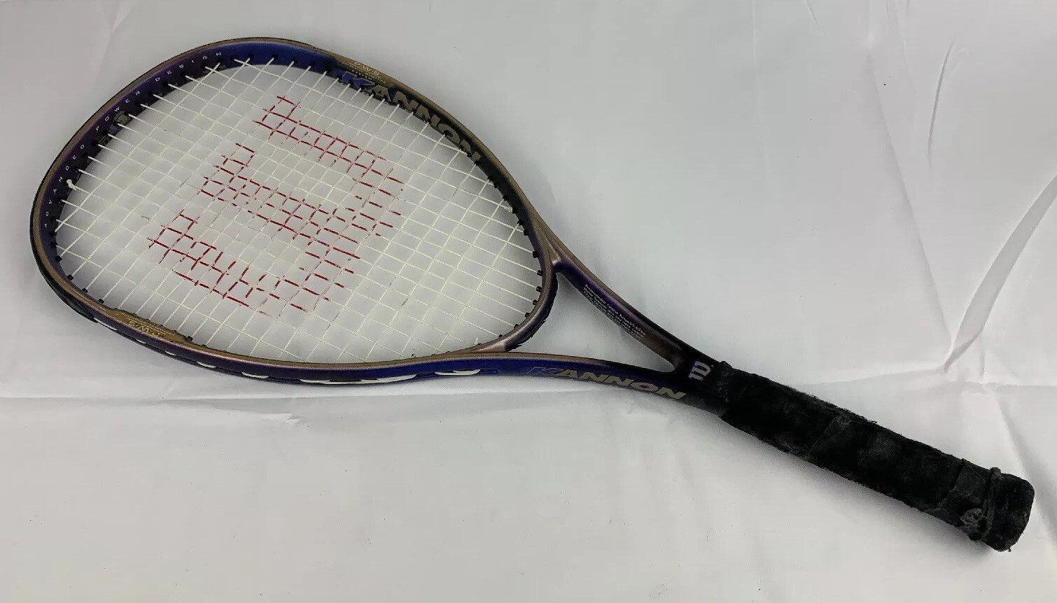 Wilson Tennis Racquet Kannon Series Graphite Grip 4 3/8" No. 3 XHP ...