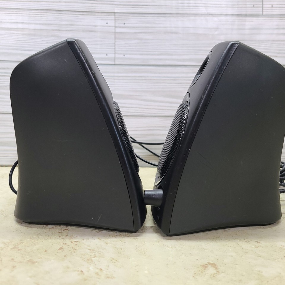 Logitech Z130 Full Stereo Sound 3.5mm Jack Compact Laptop Speakers ...
