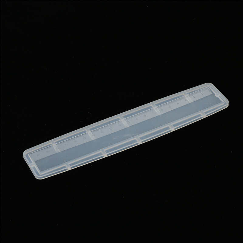 1pc Transparent Silicone ruler epoxy resin mold Decorative Craft DIY ...