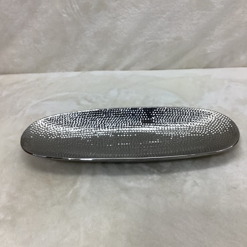 Helio Ceramic Platter By Torre & Tagus- Ceramic Silver | eBay