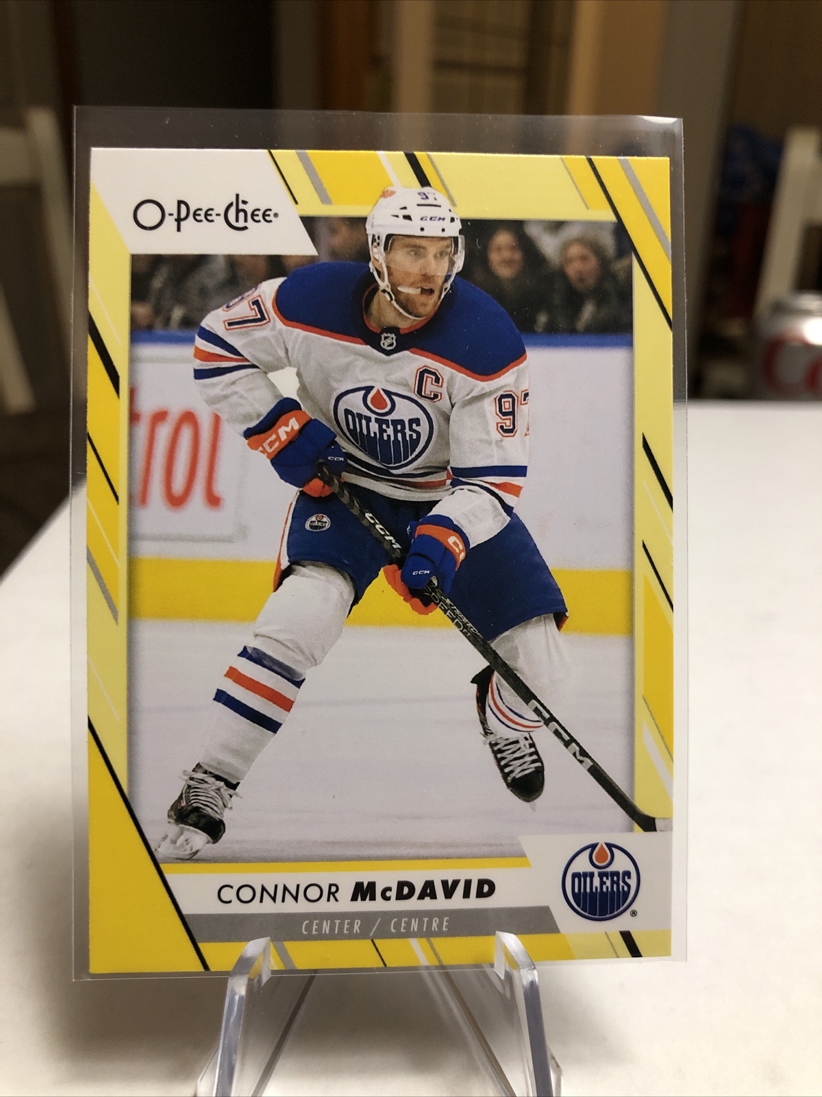2023-24 Upper Deck O-Pee-Chee Yellow Border #501 Connor McDavid ...