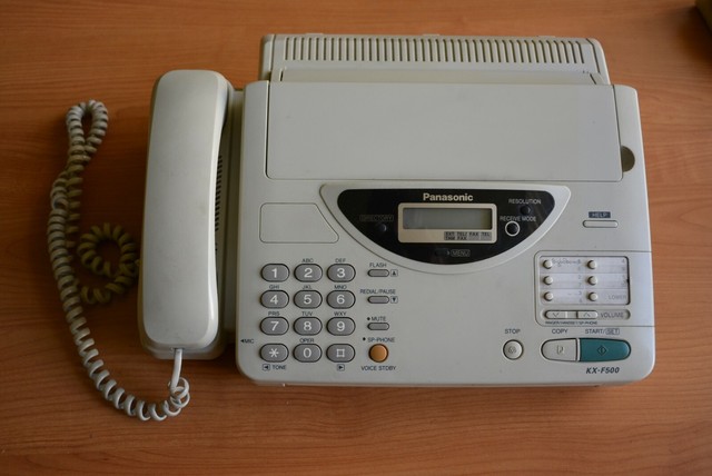 Panasonic Kx-f500 Fax Telephone Answering Machine Facsimile for sale ...