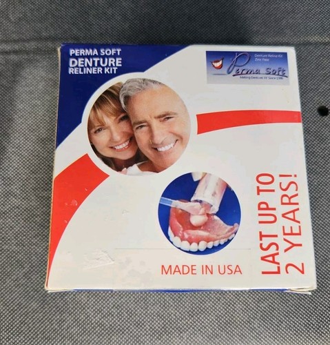 PERMA SOFT Denture Reline Kit | DENTURE RELINER KIT FOR UPPER AND LOWER ...