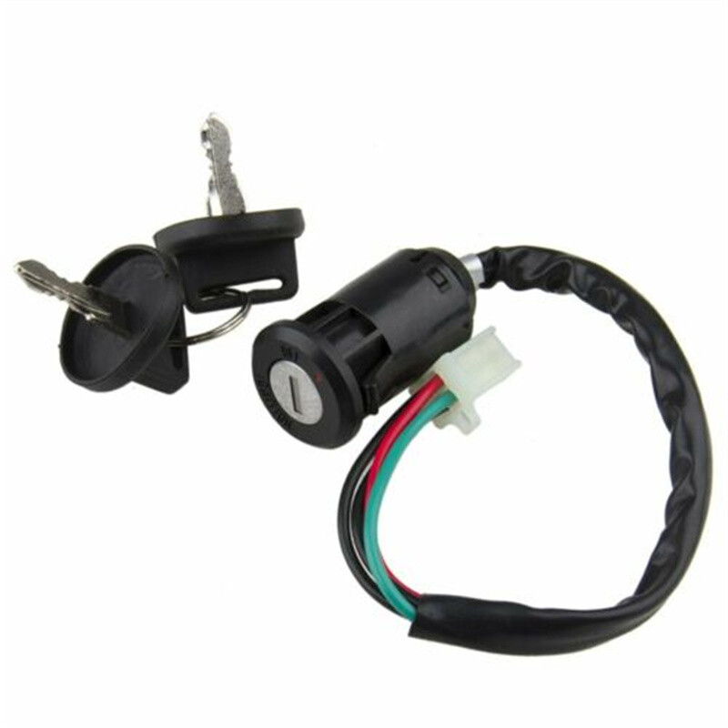 Motorcycle Ignition Key Switch Universal fit 50cc 70cc 90cc 110cc 150cc ...