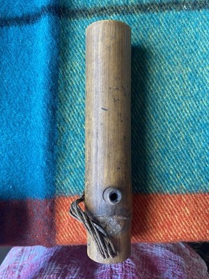 Vintage Tribal Bamboo Nose Flute – Handcrafted Folk Instrument ...