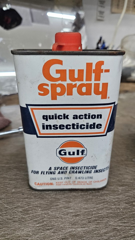 Vintage Gulf Spray can one pint full NOS | eBay