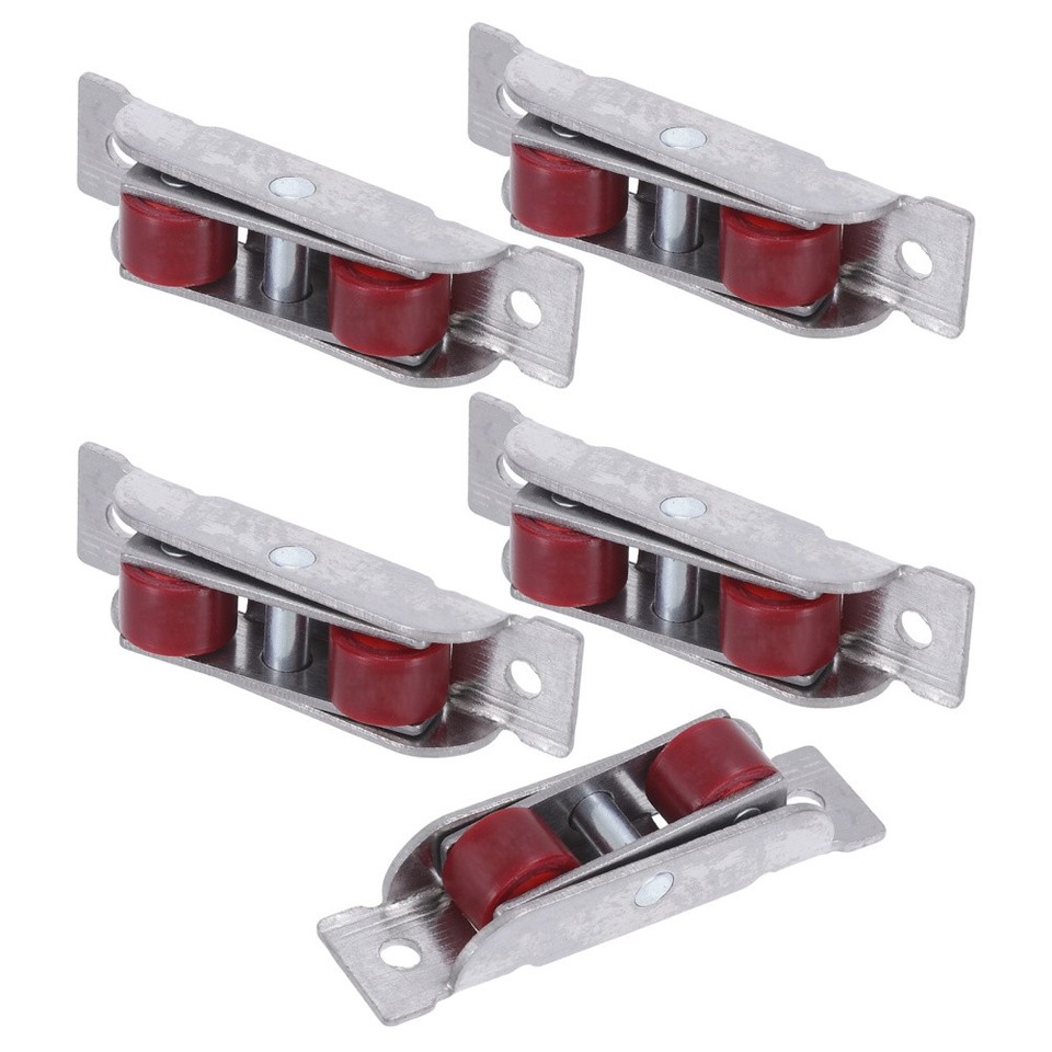 5pcs Push Pull Window Pulley - Stainless Steel Double Wheels With ...