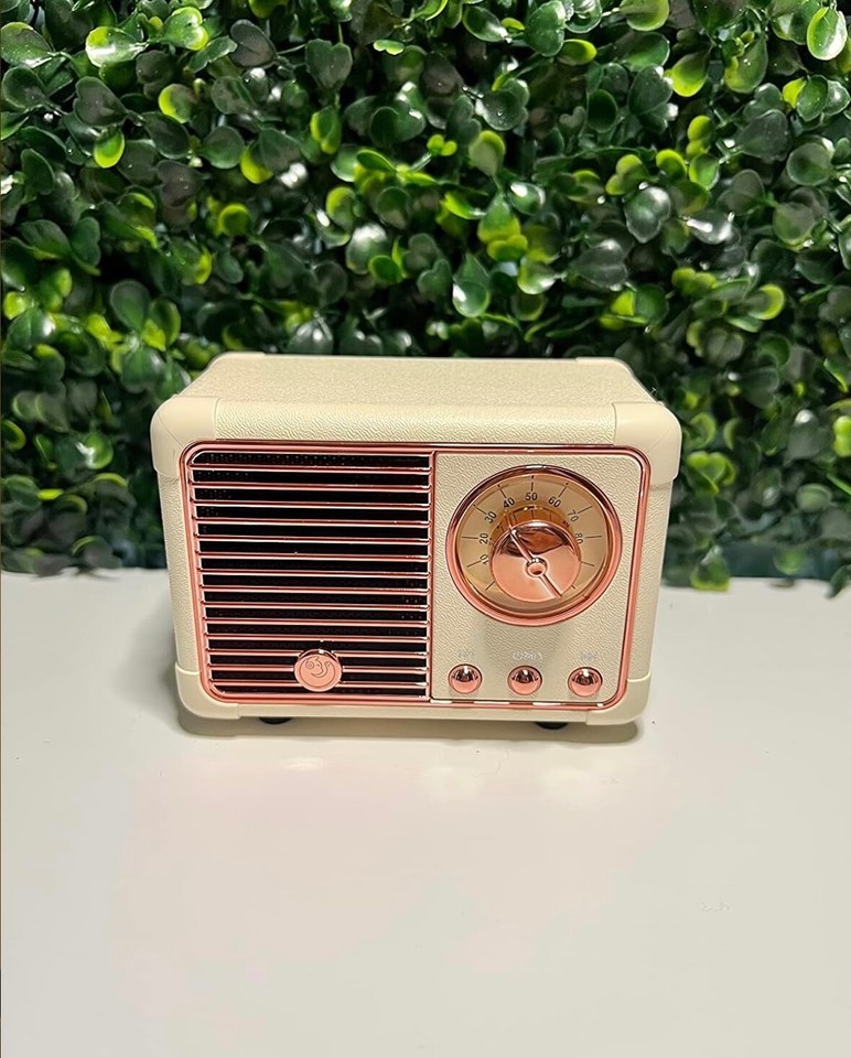 Vintage Mini Bluetooth Radio | eBay