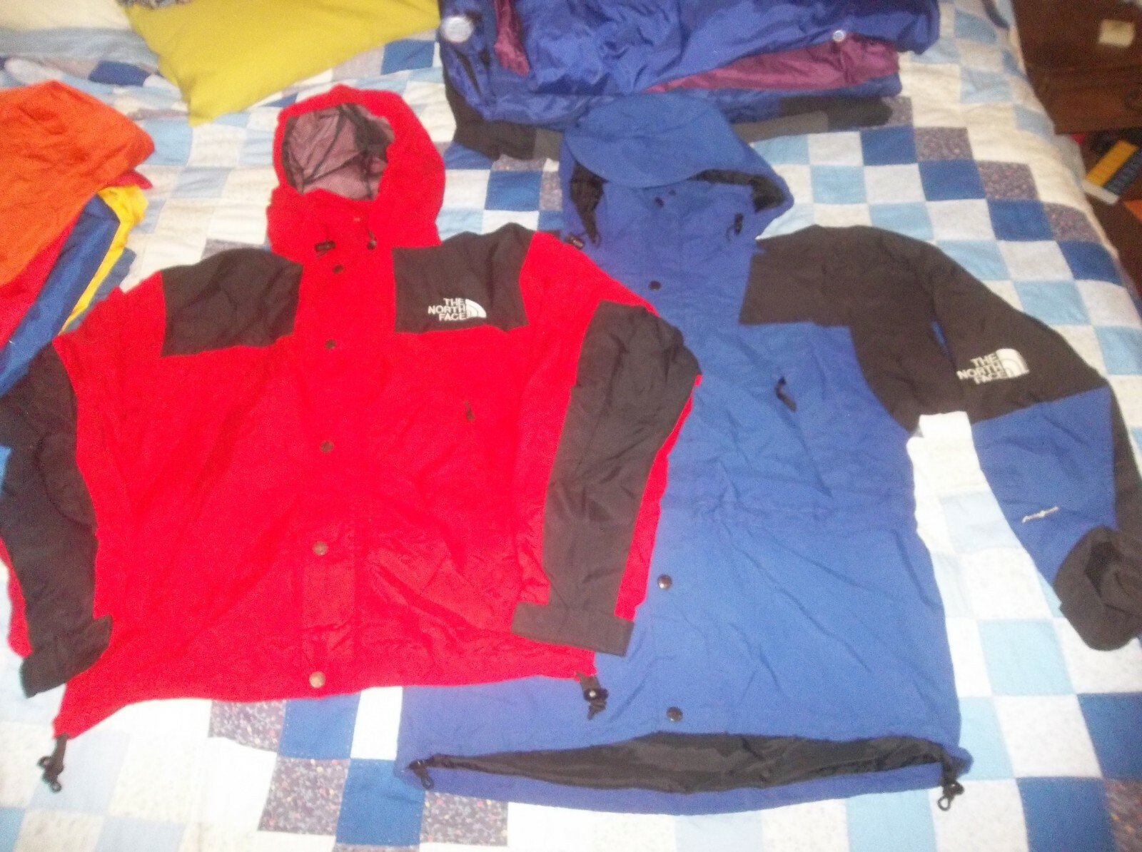 ONE The North Face Gore-tex ActiVent Jacket Coat Red TNF Vintage ...
