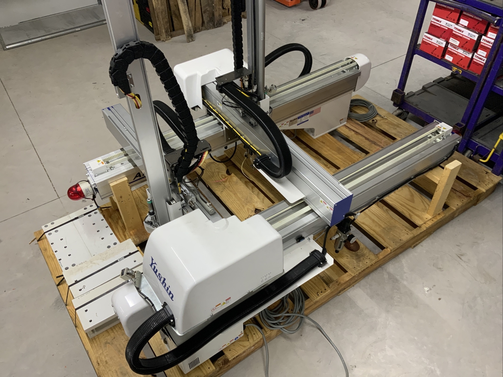 Yushin ATC-150S Industrial Pneumatic Robot 220v Single Phase | eBay