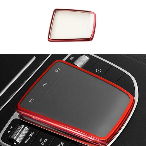 Fit For Mercedes-Benz GLC 2020-2021 ABS Red Middle Console Mouse Cover ...