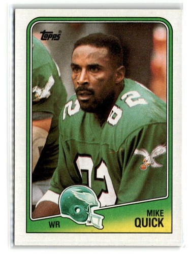 1988 Topps Football #237 Mike Quick Philadelphia Eagles | eBay