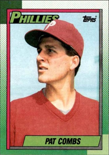 1990 Topps Baseball Cards Pat Combs Philadelphia Phillies #384 | eBay