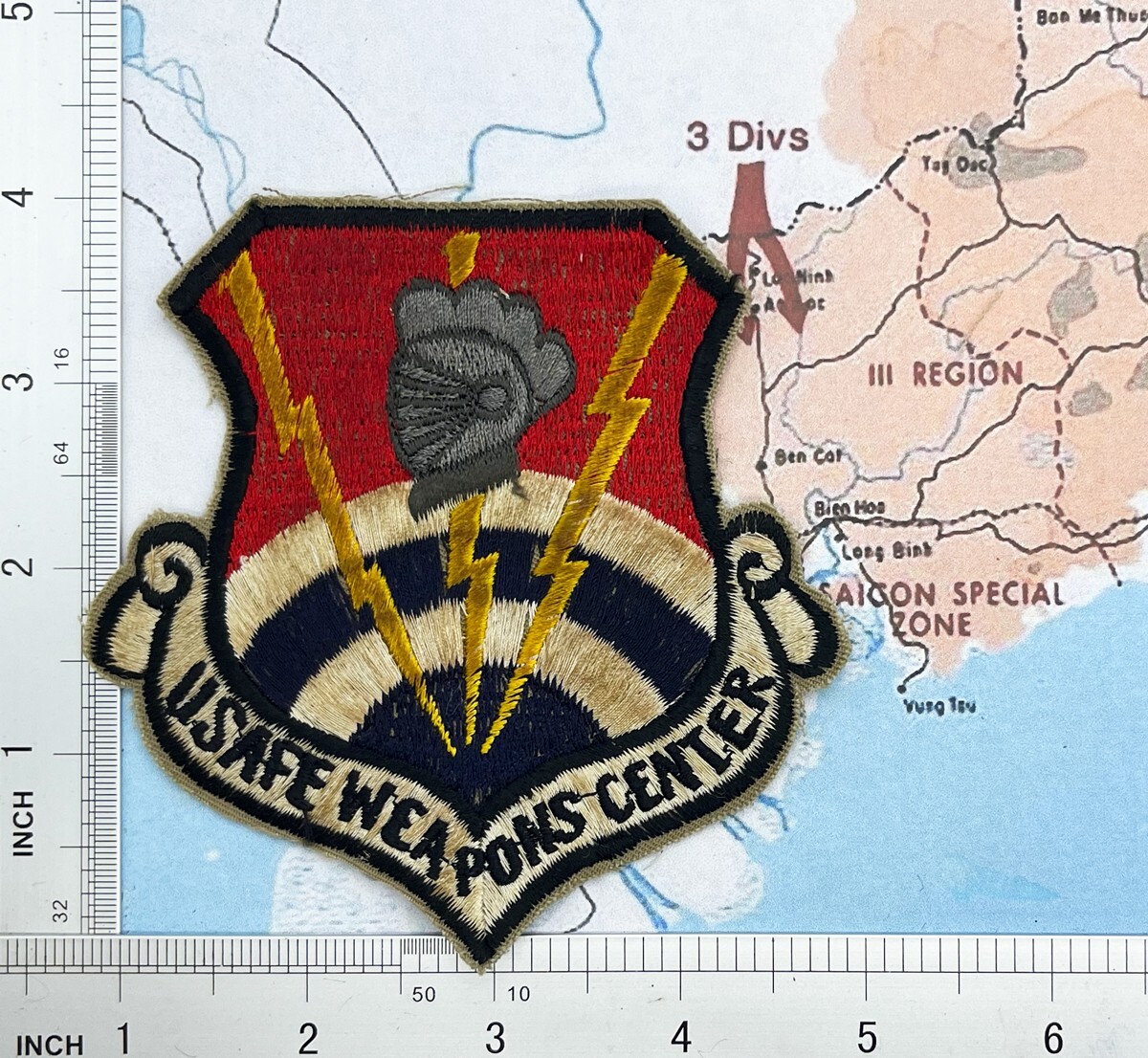 Patch , USAFE WC weapons center patch , usaf patch , c5-883 | eBay