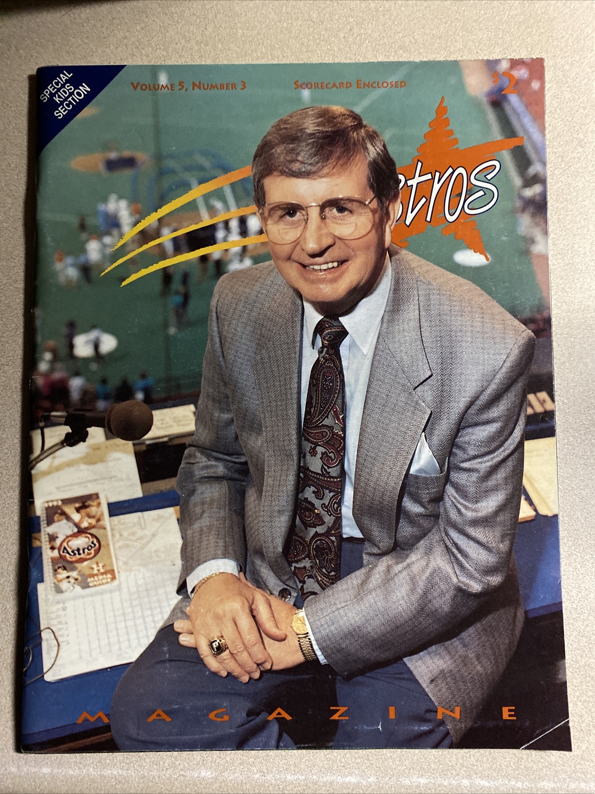 1992 Houston Astros program Autographed By Milo Hamilton HOF | eBay