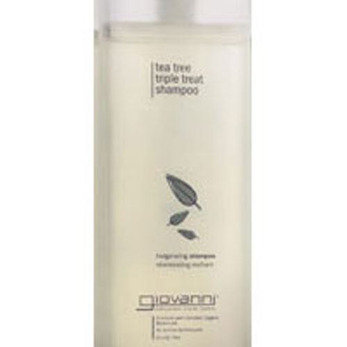 Shampoo Tea Tree Triple Treat 8.5 oz By Giovanni Cosmetics 716237130082 ...