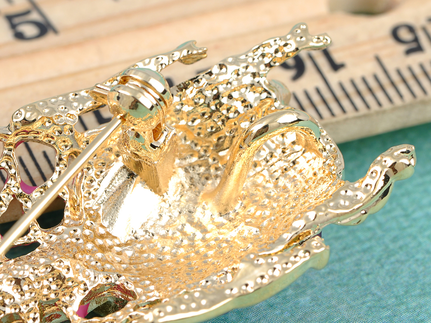 Crystal Elements Rainbow Pride Colorful Filigree Cicada Bug Pin Brooch ...